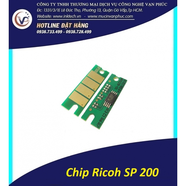 Chip Ricoh SP 200